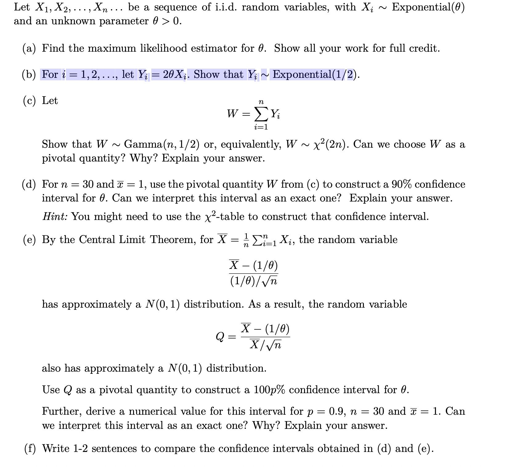Solved Let X1,X2,…,Xn… be a sequence of i.i.d. random | Chegg.com