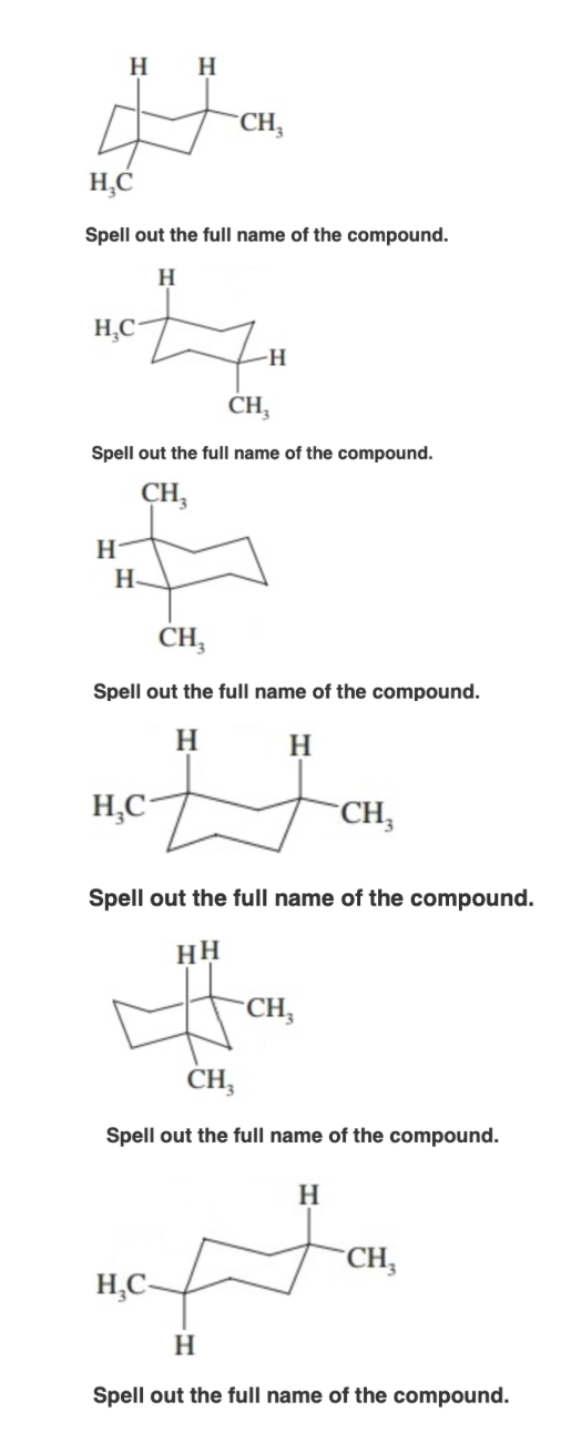 Solved Spell out the full name of the compound. Spell out | Chegg.com