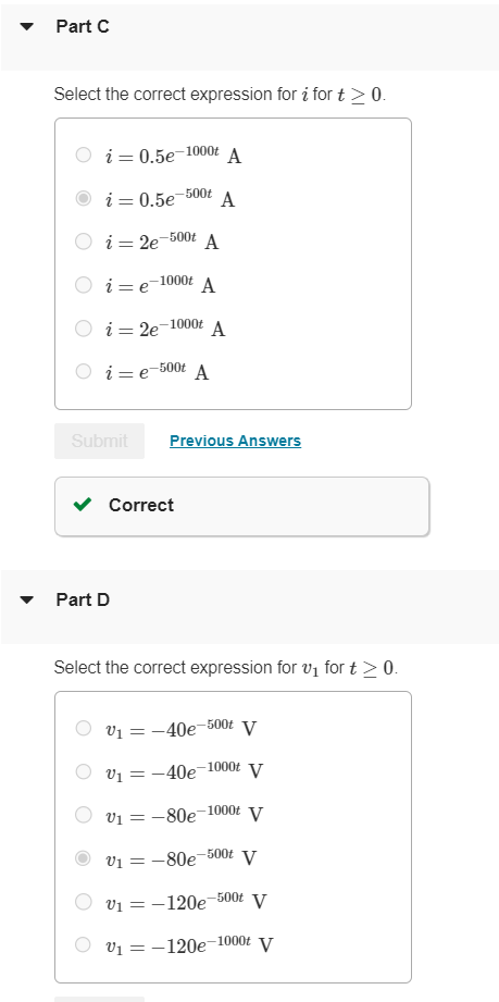 Solved I only need part F. Thanks In the circuit shown in | Chegg.com