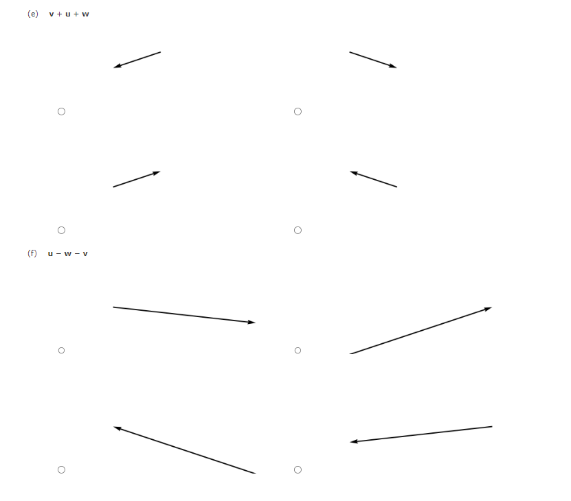 Solved Copy the vectors in the figure and use them to draw | Chegg.com