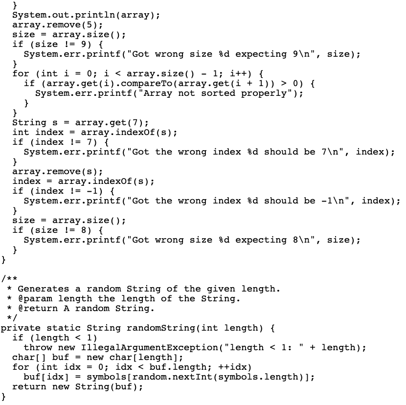 Solved Create a class named DynamicArrayOfStrings that | Chegg.com