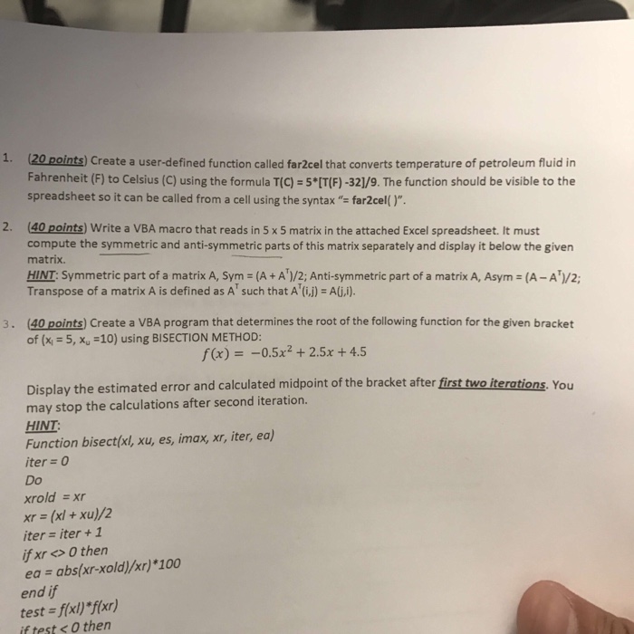 Solved 1. (20 points) Create a user-defined function called | Chegg.com