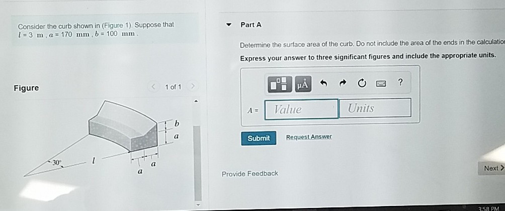 Solved Consider the curb shown in (Figure 1). Suppose that 1 | Chegg.com