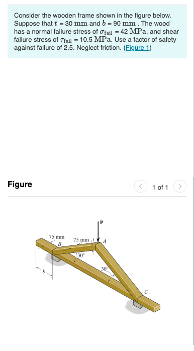 Solved Determine the maximum allowable load PP that can | Chegg.com