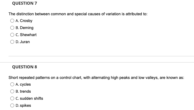 Solved QUESTION 7 The distinction between common and special | Chegg.com