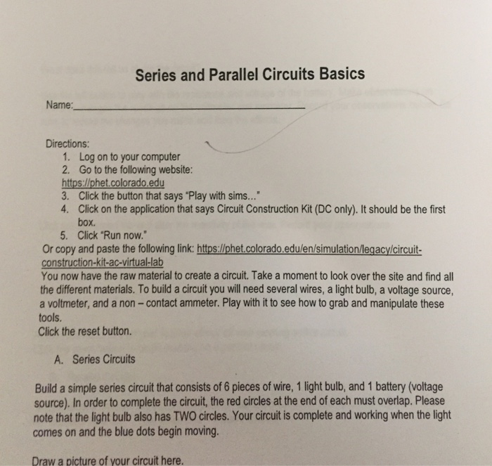 Series And Parallel Circuits Basics