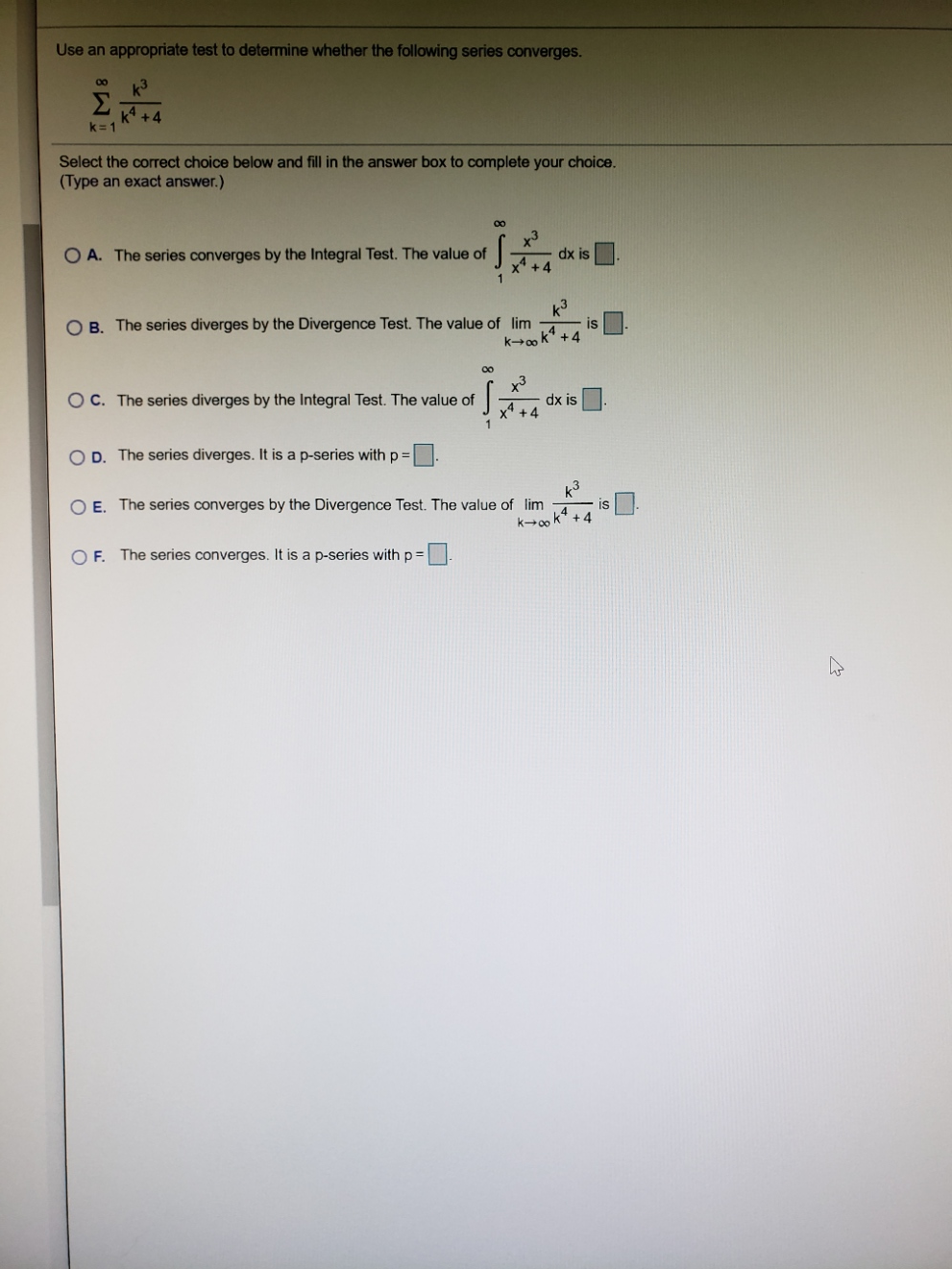 Solved Use an appropriate test to determine whether the | Chegg.com