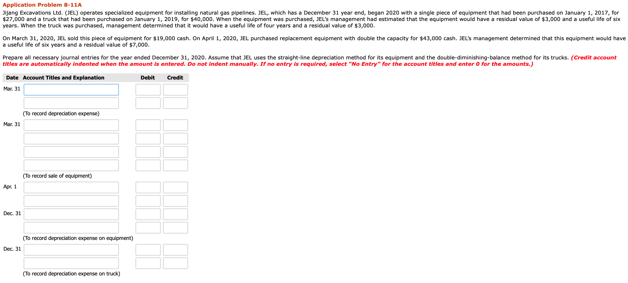 Solved Need help on journal entries: Application | Chegg.com