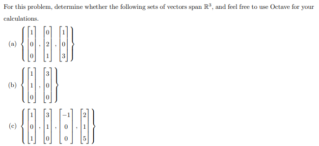 Solved For This Problem Determine Whether The Following