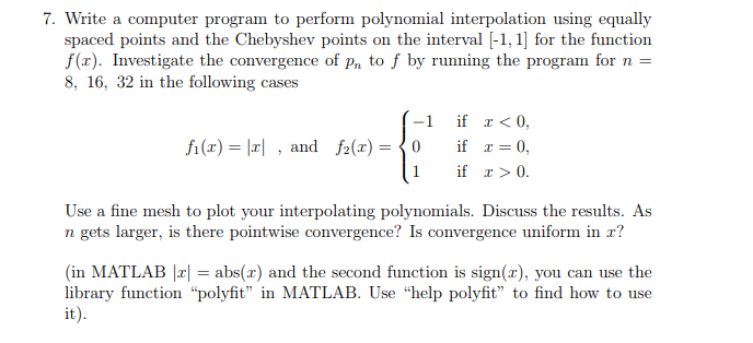 7. Write a computer program to perform polynomial | Chegg.com
