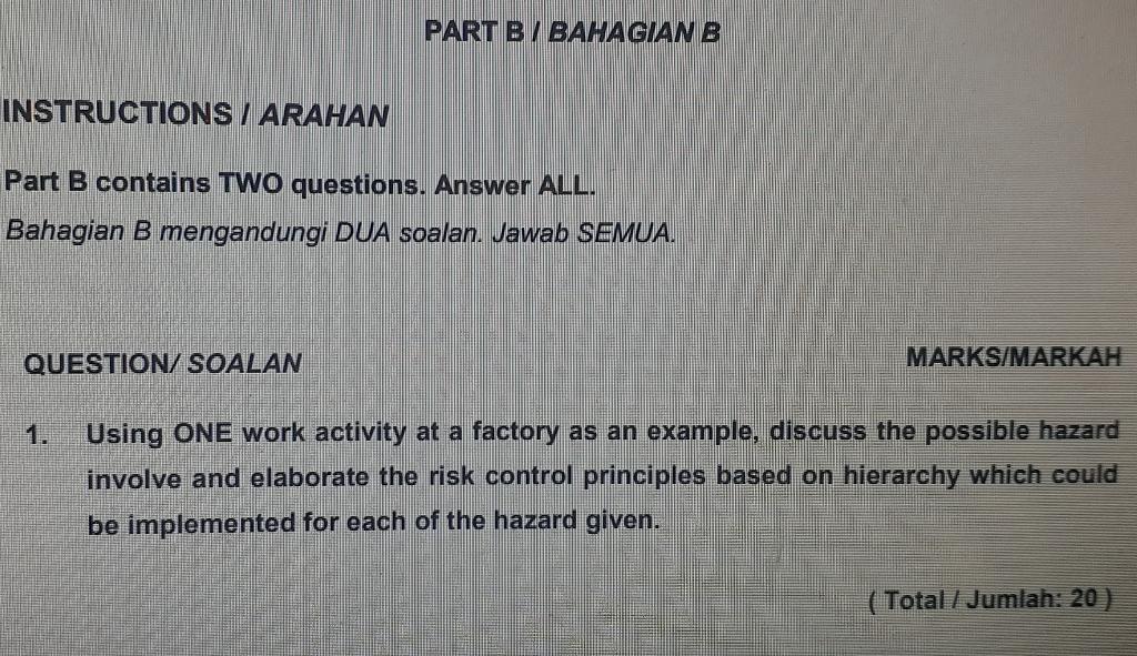 Solved Bahagian A mengandungi TIGA soalan. Jawab DUA. | Chegg.com Solved Bahagian A mengandungi TIGA soalan. Jawab DUA. | Chegg.com