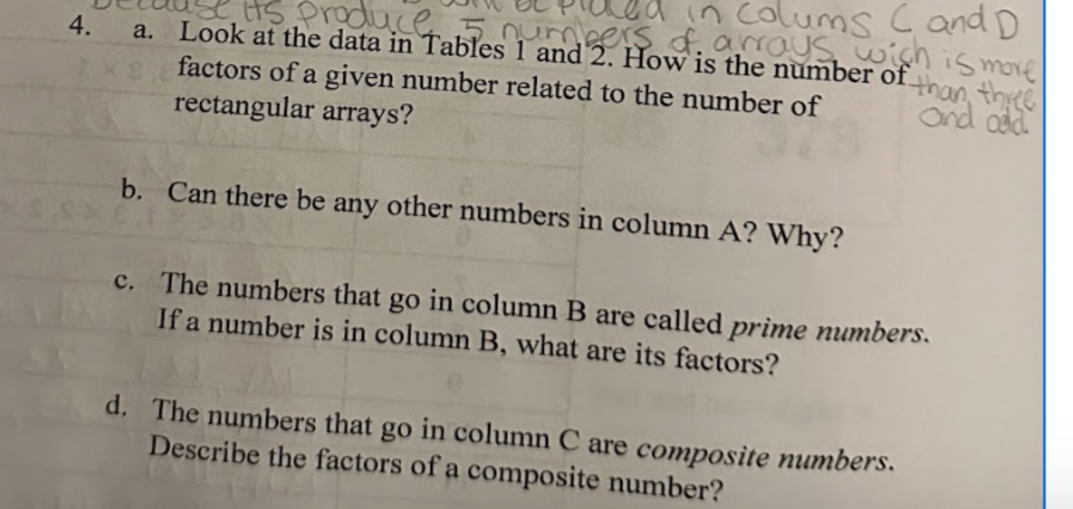 a. ﻿Look at the data in Tablesfactors of a given | Chegg.com