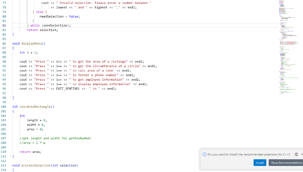 Solved Main consists of two function | Chegg.com