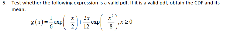 Solved 5. Test whether the following expression is a valid | Chegg.com