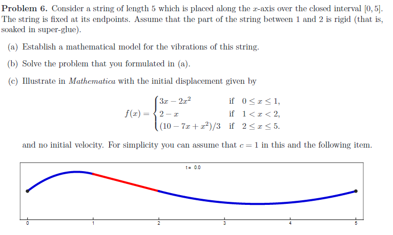 Problem 6. Consider a string of length 5 which is | Chegg.com