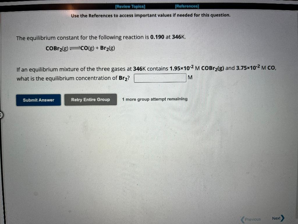 Solved Use the References to access important values if | Chegg.com
