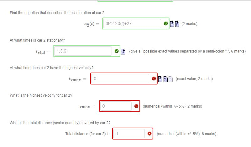 Solved Task 1: Vehicle Dynamics + 24t+48 0 . (2 marks) At | Chegg.com