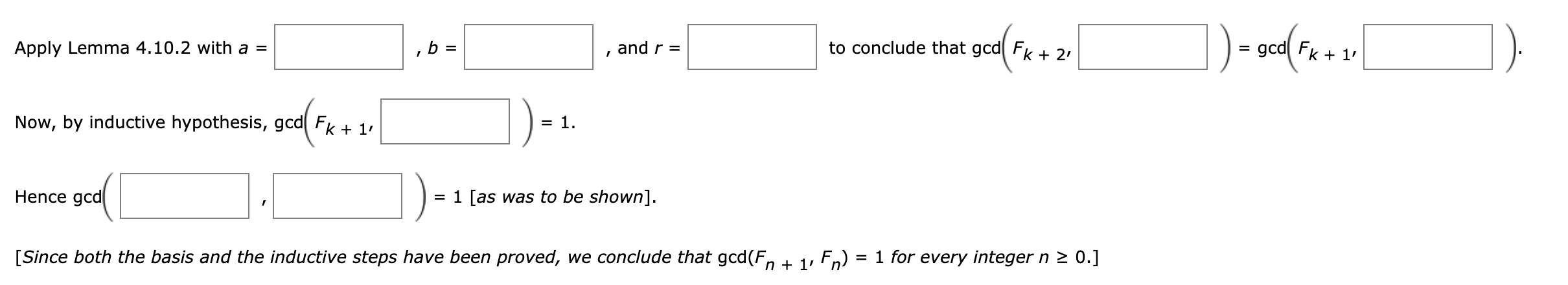 Solved Definition The Greatest Common Divisor Of Integers A