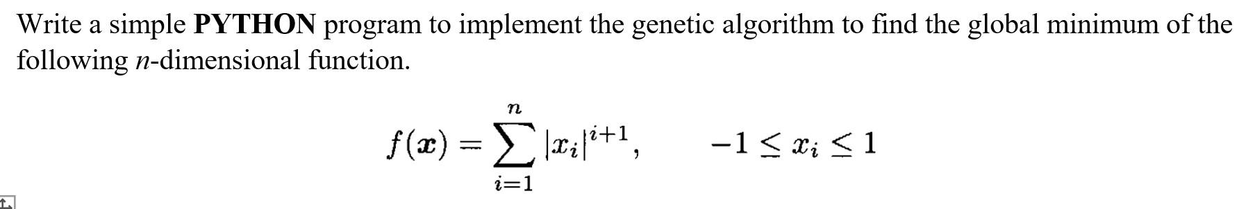 Solved ↑ Write A Simple Python Program To Implement The 9235