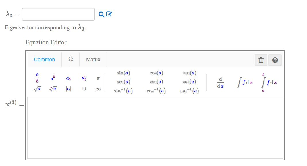 Solved Find all eigenvalues and eigenvectors of the given | Chegg.com