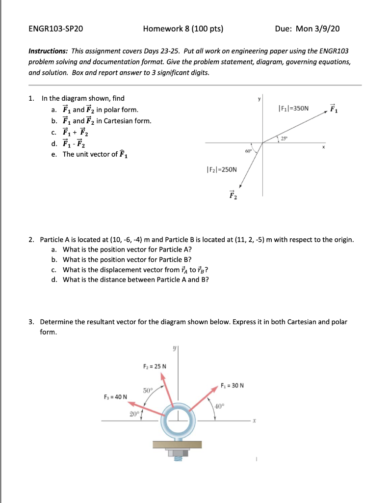 Solved ENGR103 Alabama homework 8 due 3/9 I know how to do | Chegg.com