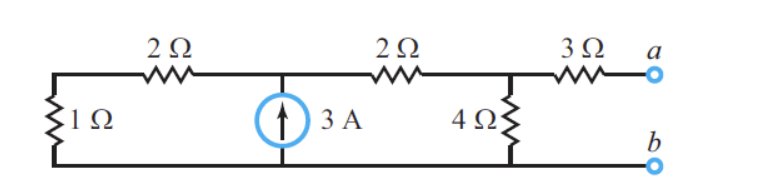 Solved In the circuit shown, find the open circuit | Chegg.com