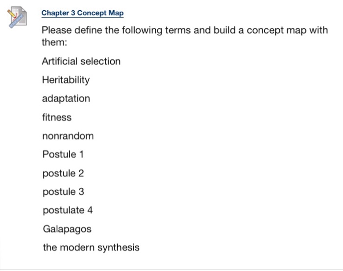 Solved Please don't define, I already have the definitions. | Chegg.com