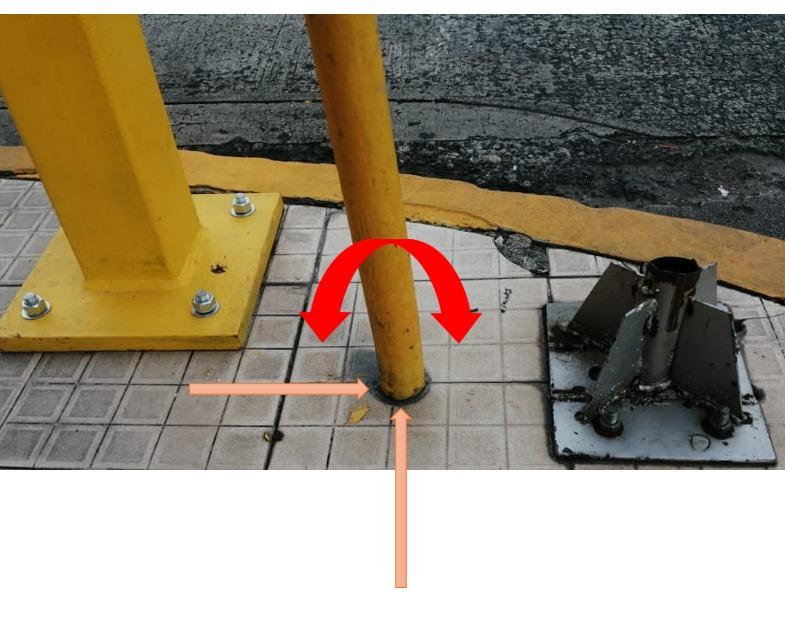 Solved Draw a Free-body diagram of a post nailed to the | Chegg.com