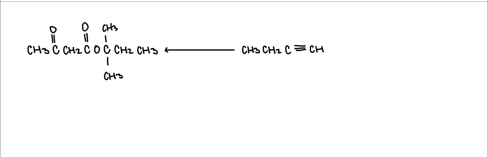 CH3CH2C≡CH | Chegg.com