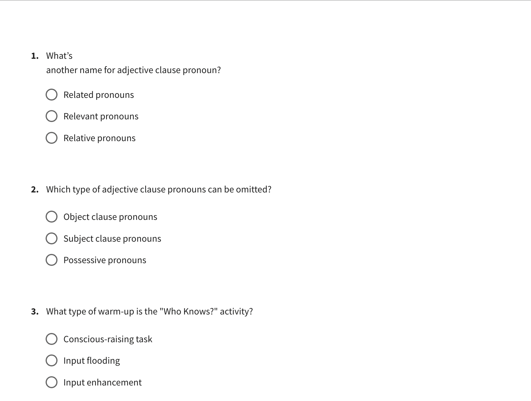 1. What do adjectives do? They modify nouns and | Chegg.com