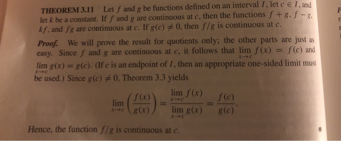 Solved IX IS my This exercise concerns the proof of Theorem | Chegg.com