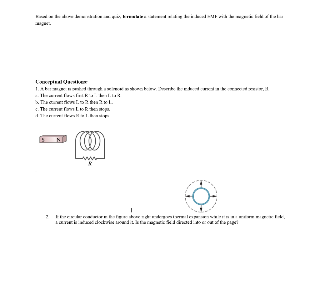 Solved Based on the above demonstration and quiz, formulate | Chegg.com
