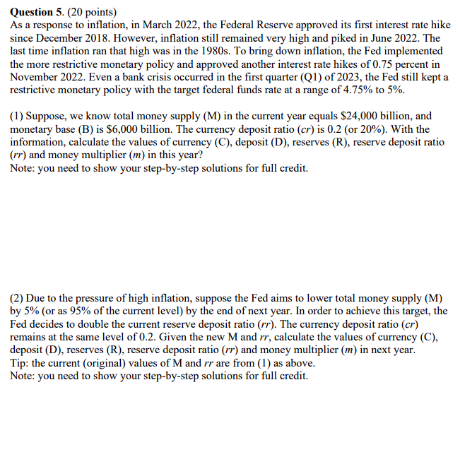 Solved Question 1 20 Points 1 Suppose Average Cost Chegg