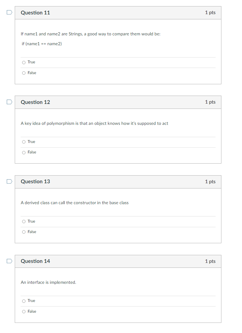 Solved D Question 6 1 pts A variable declared private in a | Chegg.com