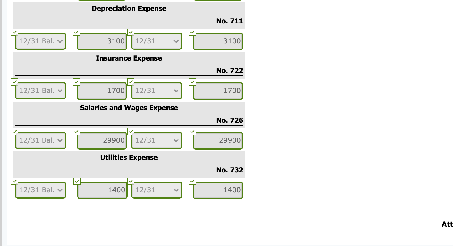 Solved *Problem 4-3A (Part Level Submission) The completed | Chegg.com