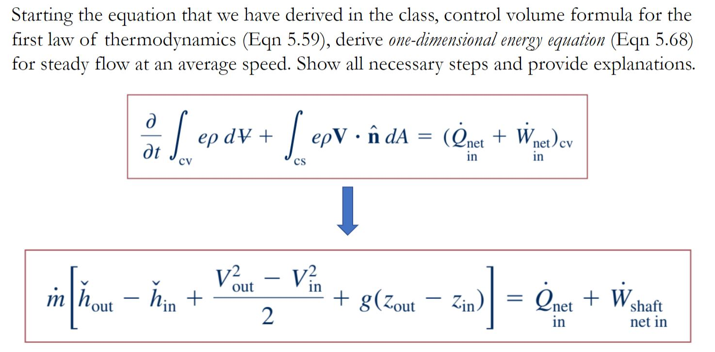 Control Volume Energy Equation At Daniel Friday Blog Control Volume Energy Equation At Daniel Friday Blog