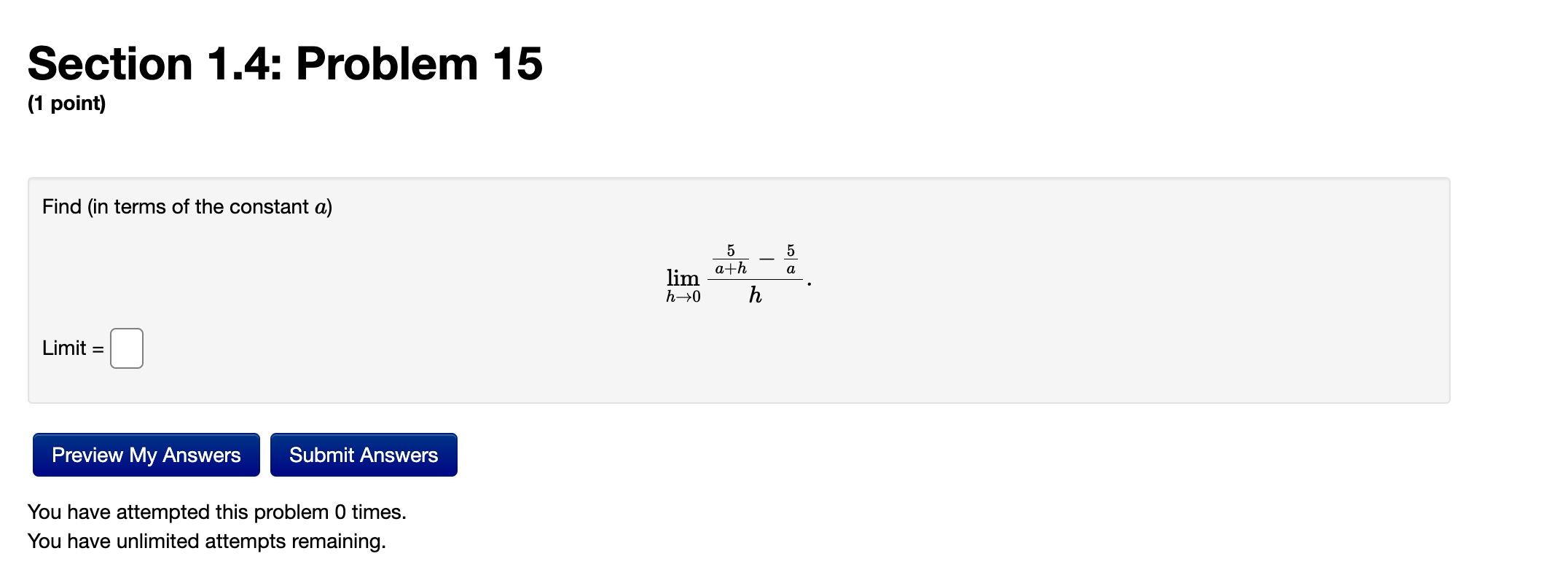 Solved Section 1 4 Problem 15 1 Point Find In Terms Of