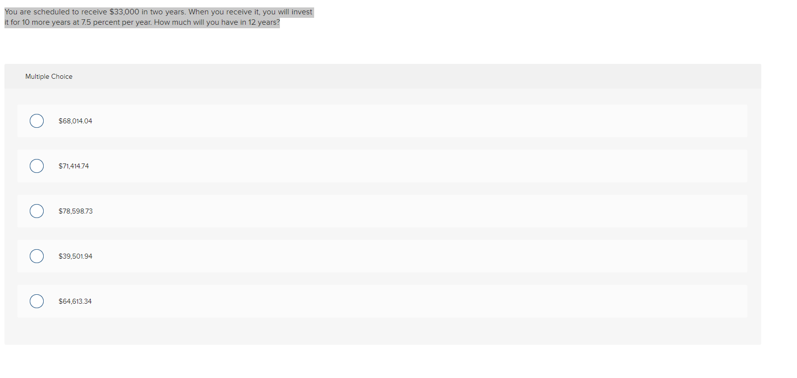 Solved P5-11 Calculating Present Values [LO2] You have just | Chegg.com