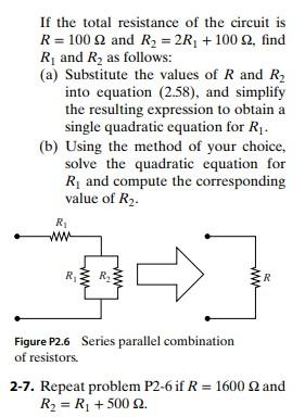 Solved 2-6. In the purely resistive circuit shown in Fig. | Chegg.com