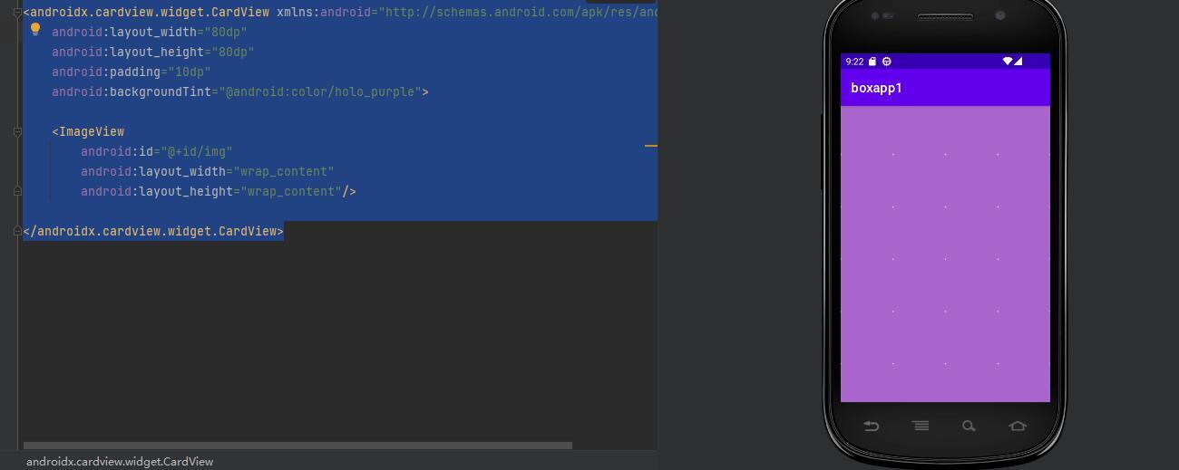 Solved an android app the xml makes the code displays | Chegg.com