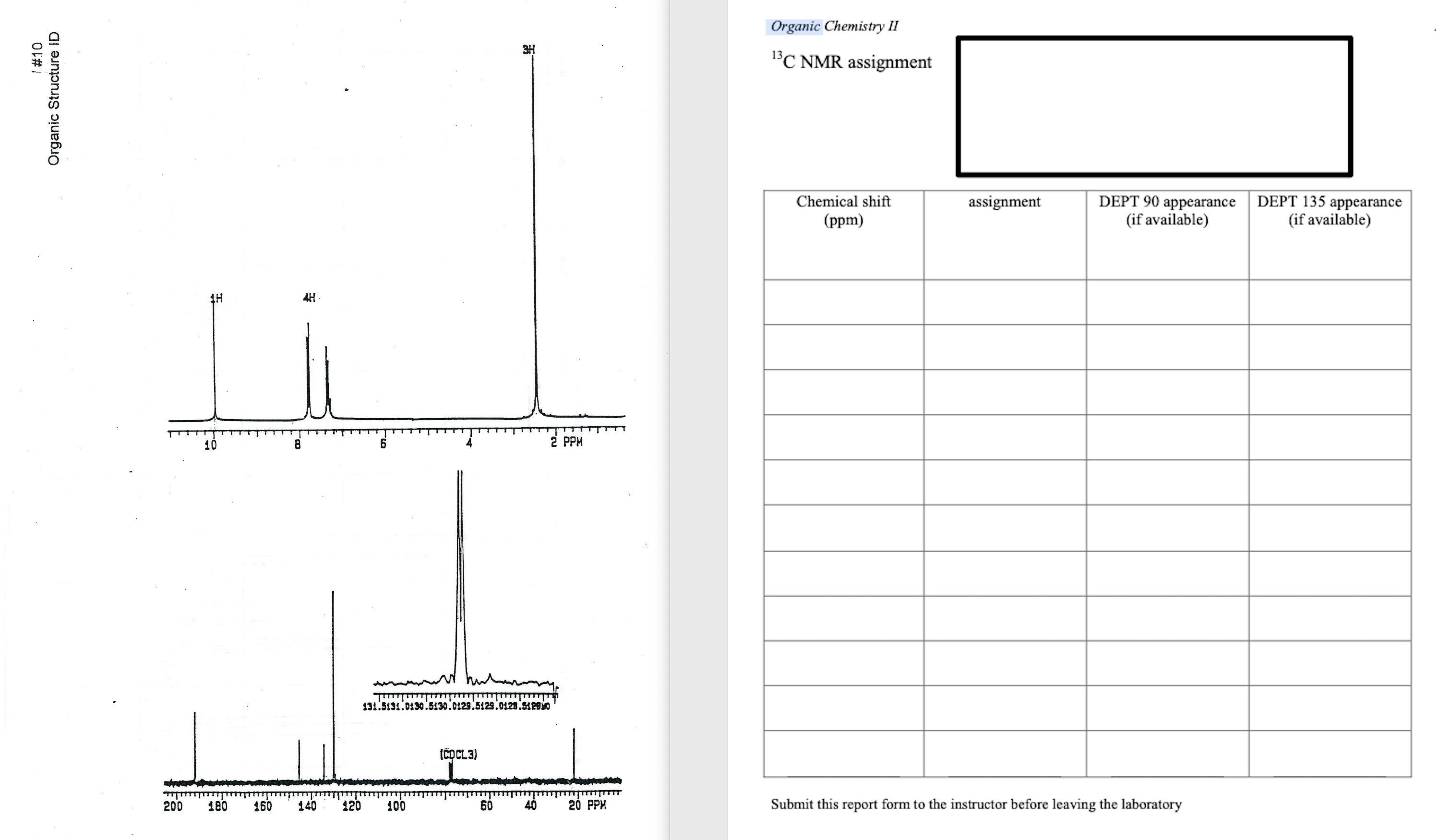 Solved Determine 13C NMR Spectra. Ignore the third graph on | Chegg.com