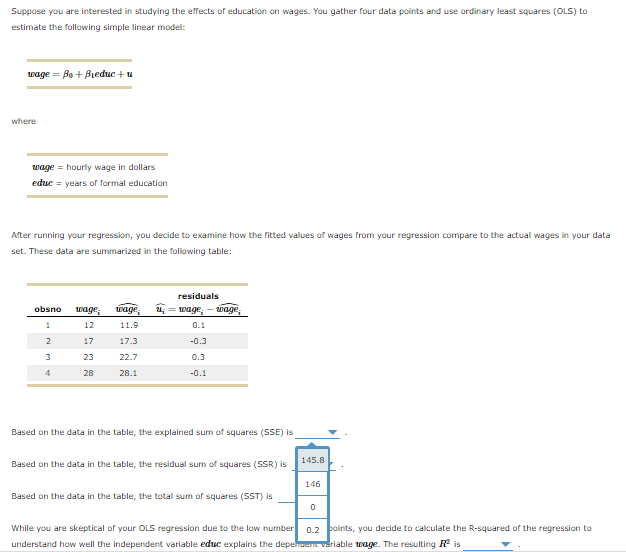 Solved Suppose you are interested in studying the effects of | Chegg.com