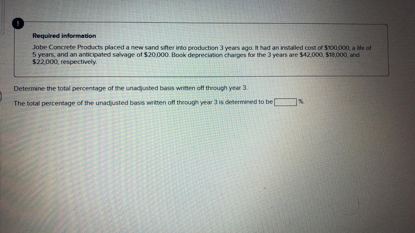 Solved Required information Jobe Concrete Products placed a | Chegg.com