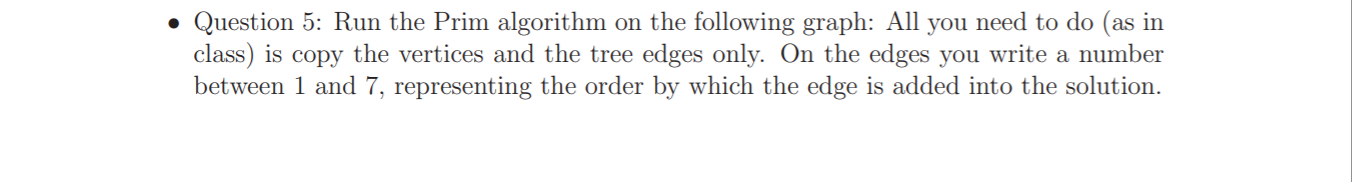 Solved No code only pseudocode or explanation. I need #5 the | Chegg.com