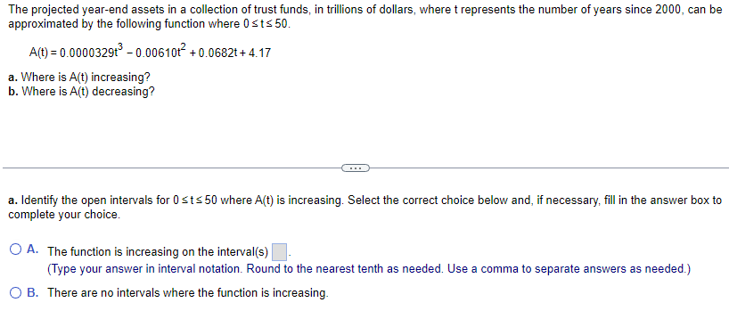 Solved The projected year-end assets in a collection of | Chegg.com