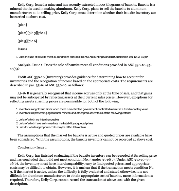 Writing a Brief Issues Memo, Inventory You are a | Chegg.com