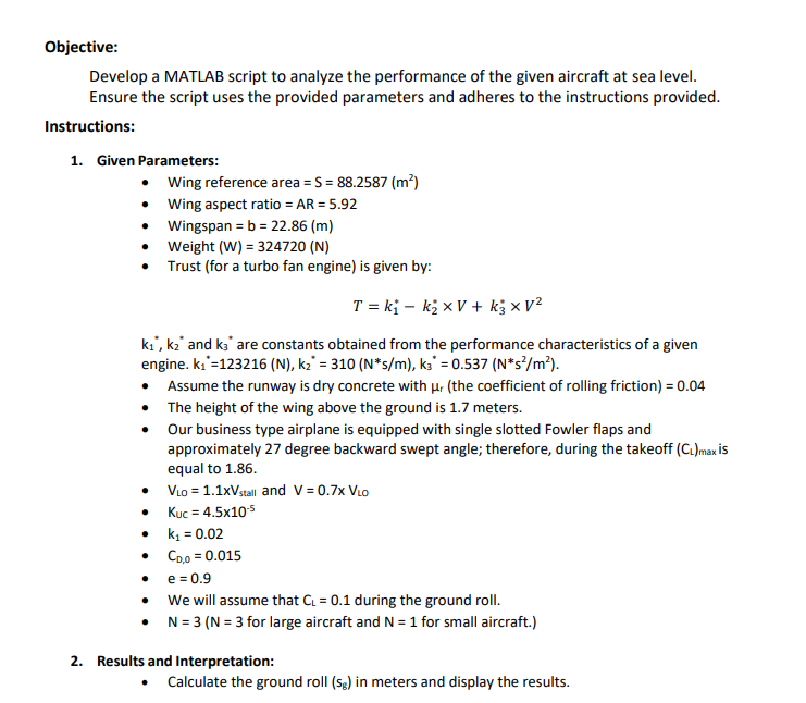 Solved Objective:Develop a MATLAB script to ﻿analyze the | Chegg.com
