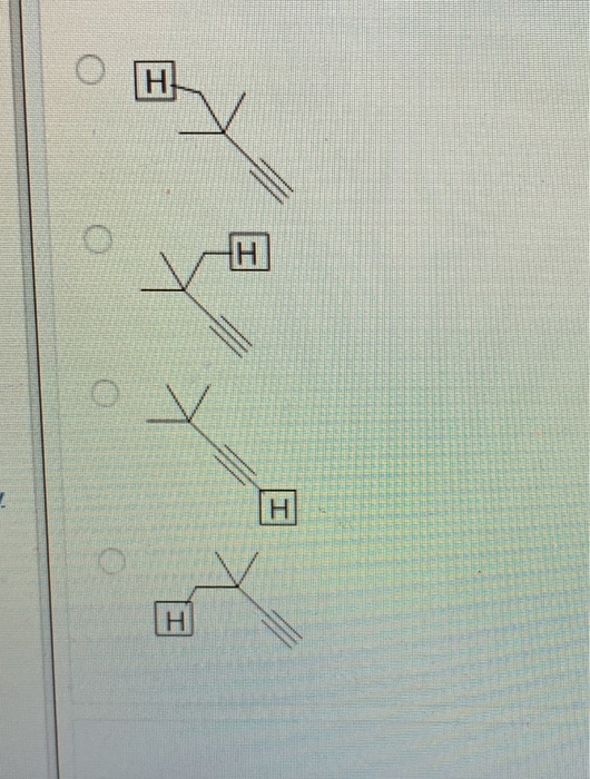Solved identify the most acidic proton in each of the | Chegg.com