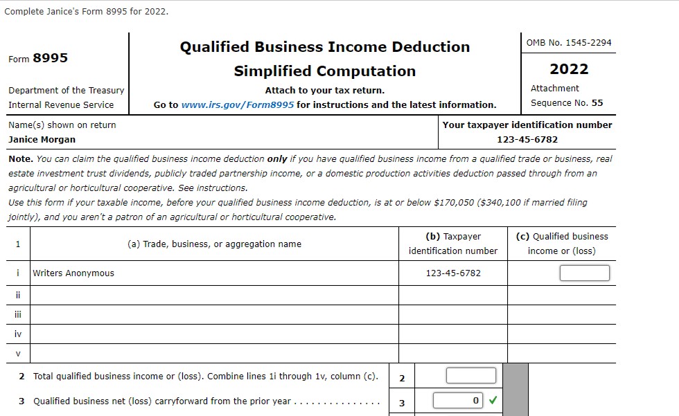 Solved Note: This problem is for the 2022 ﻿tax year.Janice | Chegg.com