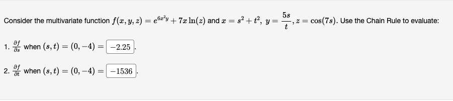 Solved Consider the multivariate function | Chegg.com
